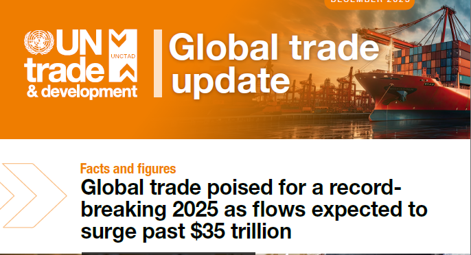UNCTAD Global Trade Update (December 2025): A Record-Breaking Year Amid ...
